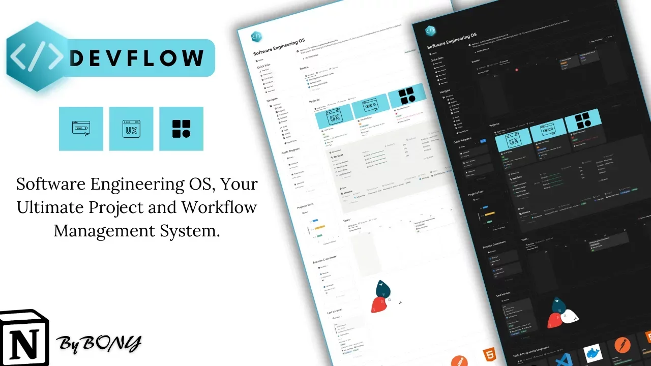 DEVFLOW | Your Ultimate Project and Workflow Management System - Business Template